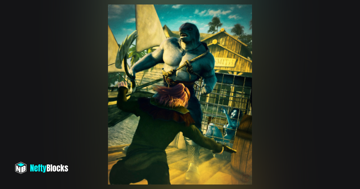 Dolph (Sea Watcher) #290 | NeftyBlocks | The #1 Trade to Earn NFT Marketplace on WAX