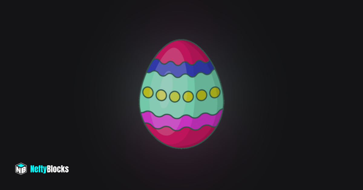 Easter Egg pack 2022 | NeftyBlocks | The #1 Trade to Earn NFT Marketplace on WAX