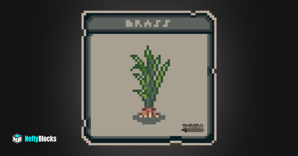 Grass #1774 | NeftyBlocks | The #1 Trade to Earn NFT Marketplace on WAX