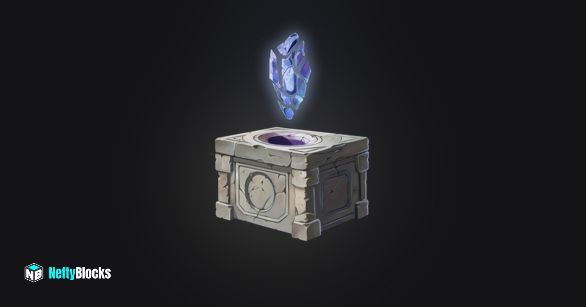 Crystal Fragment Pack #2276 | NeftyBlocks | The #1 Trade to Earn NFT ...