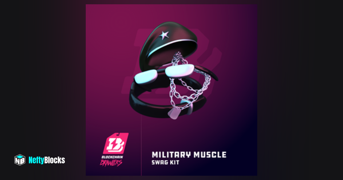 Military Muscle #1761 | NeftyBlocks | The #1 Trade to Earn NFT ...