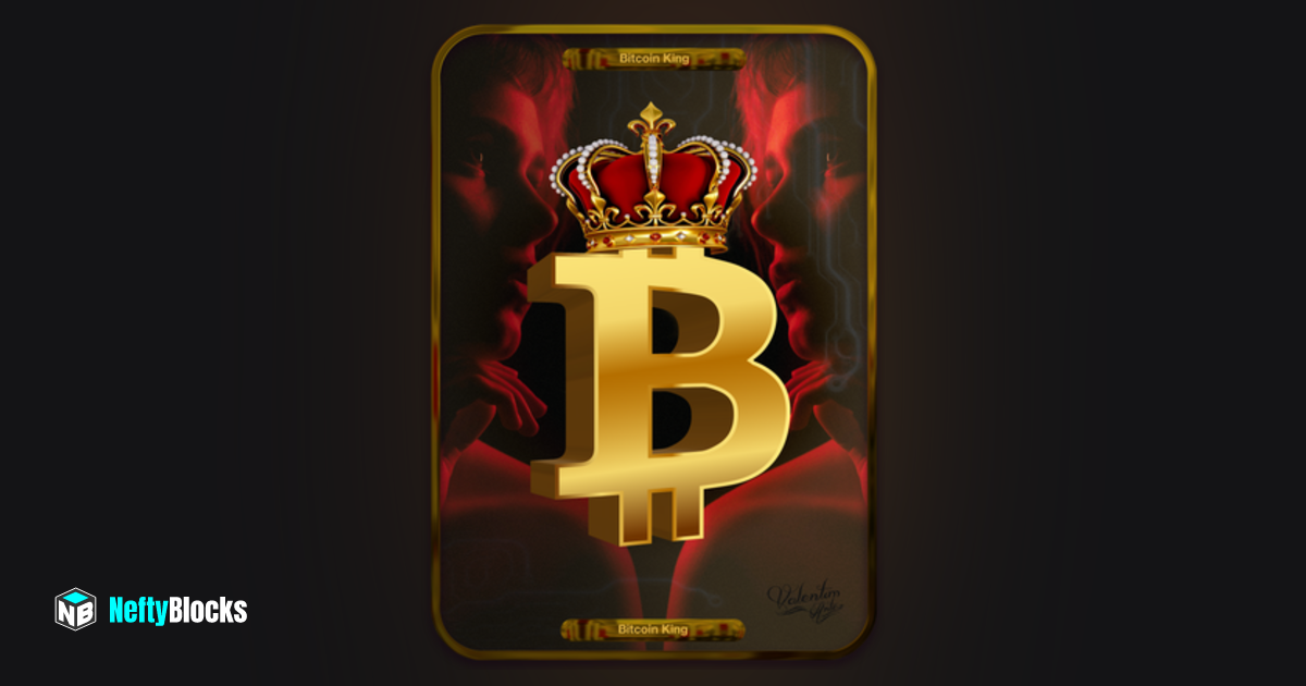 Bitcoin King #30 | NeftyBlocks | The #1 Trade to Earn NFT Marketplace ...