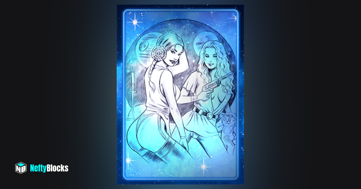 Sexy Space Gals Sierra & Madison (Star Wars Parody) #10 | NeftyBlocks | The #1 Trade to Earn NFT ...