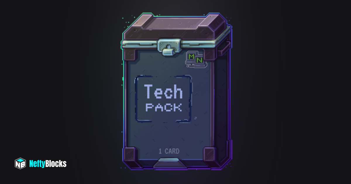 Tech pack | NeftyBlocks | The #1 Trade to Earn NFT Marketplace on WAX