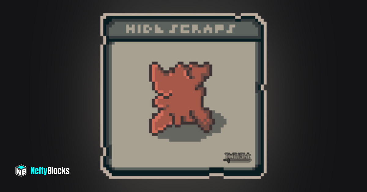 Hide Scraps #281 | NeftyBlocks | The #1 Trade to Earn NFT Marketplace ...