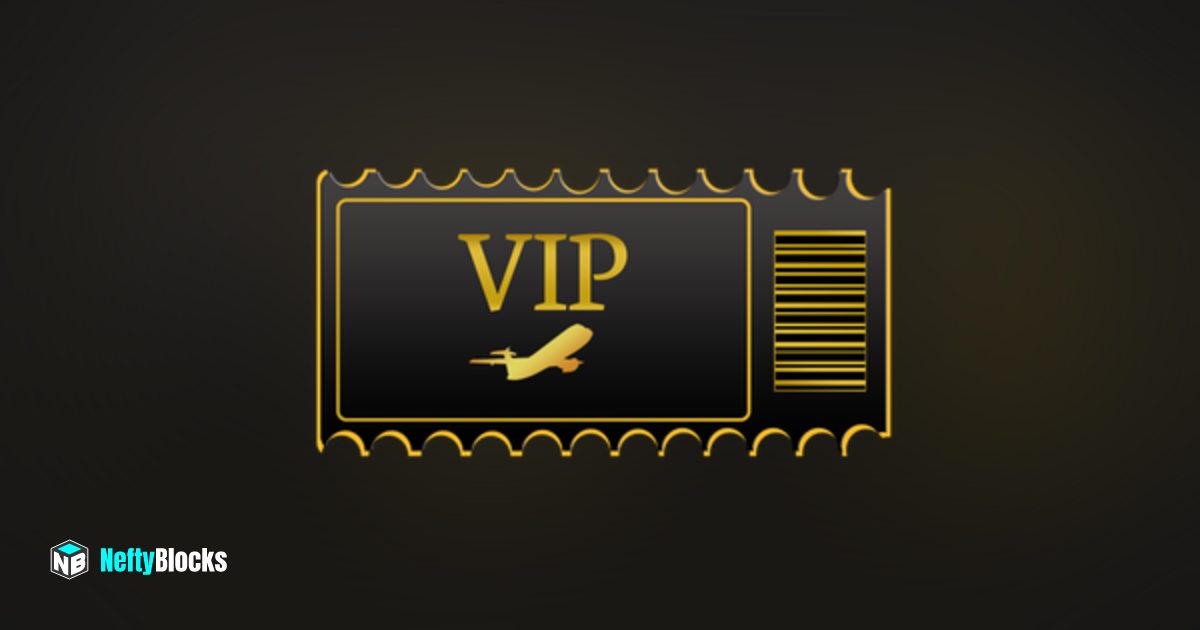 VIP PASS | NeftyBlocks | The #1 Trade to Earn NFT Marketplace on WAX