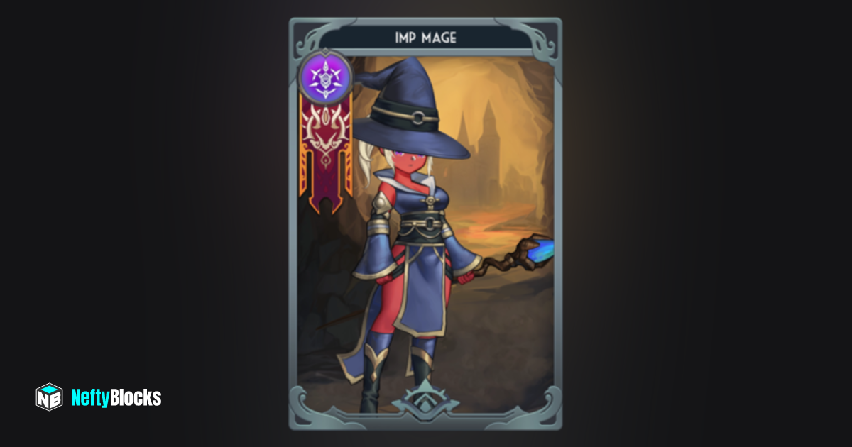 Imp Mage (F) #27 | NeftyBlocks | The #1 Trade to Earn NFT Marketplace ...