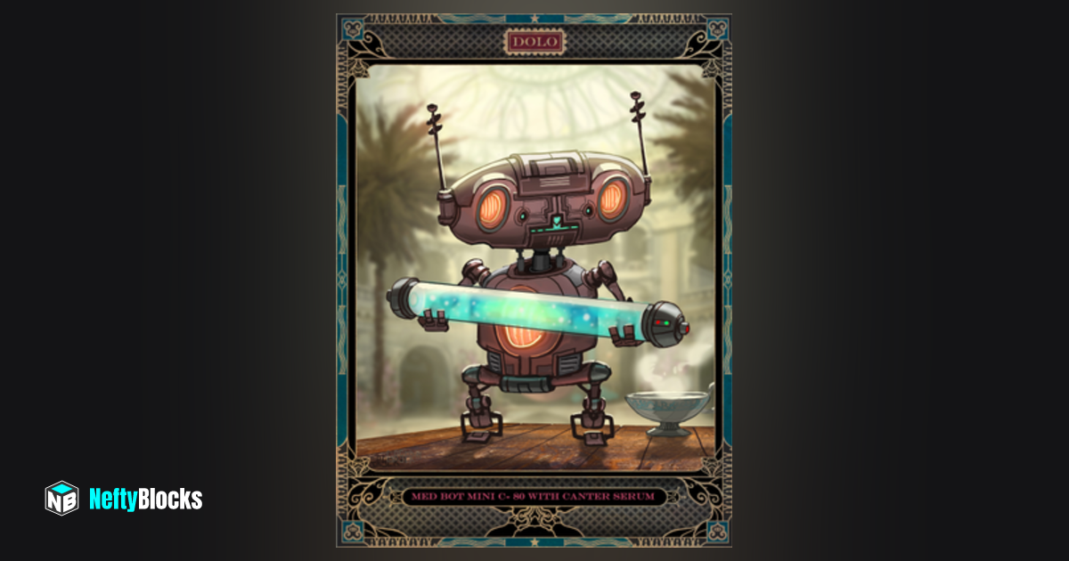 Med Bot Mini C-80 with Canter Serum #33 | NeftyBlocks | The #1 Trade to ...