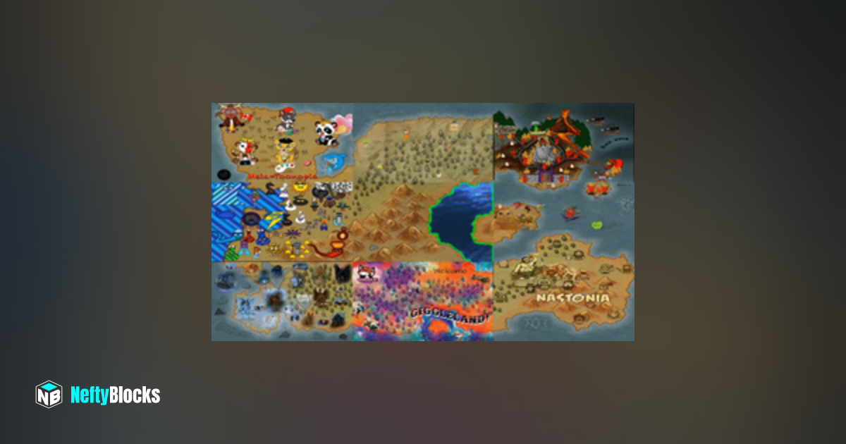 Wax World Season 1 Final Map: The 9 Realms #16 | NeftyBlocks | The #1 ...