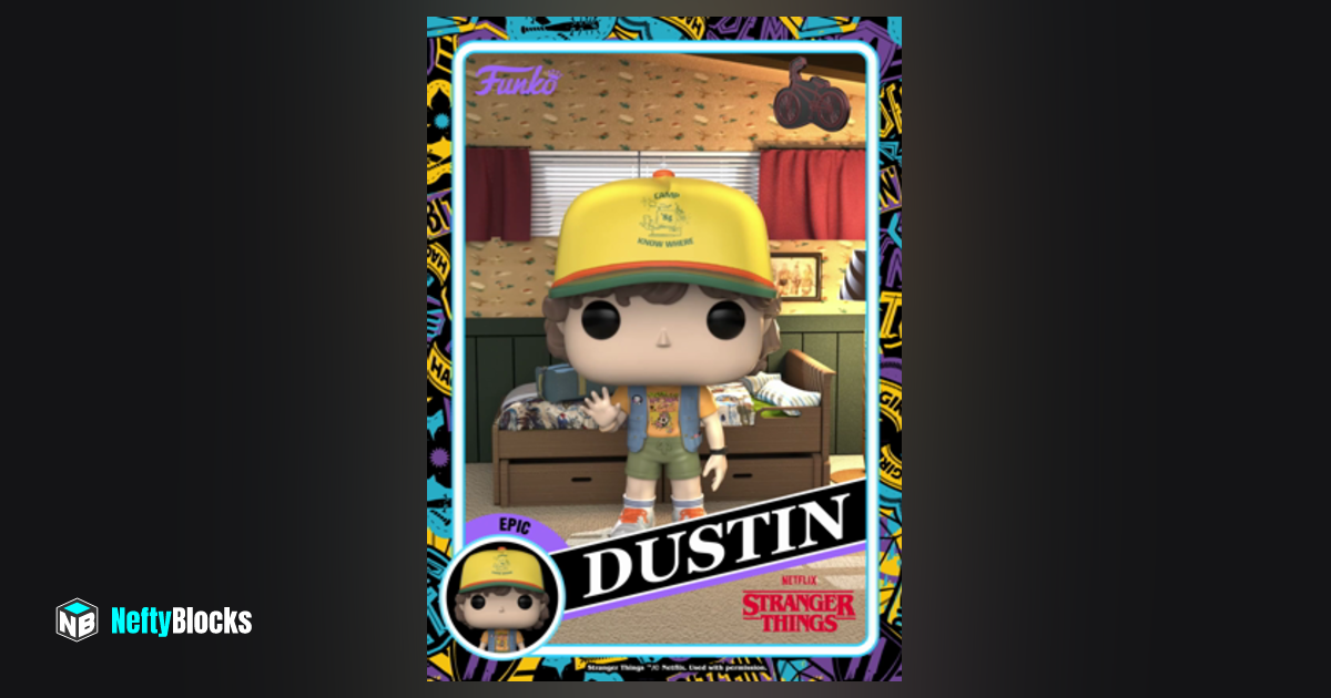 Dustin #1391 | NeftyBlocks | The #1 Trade to Earn NFT Marketplace on WAX