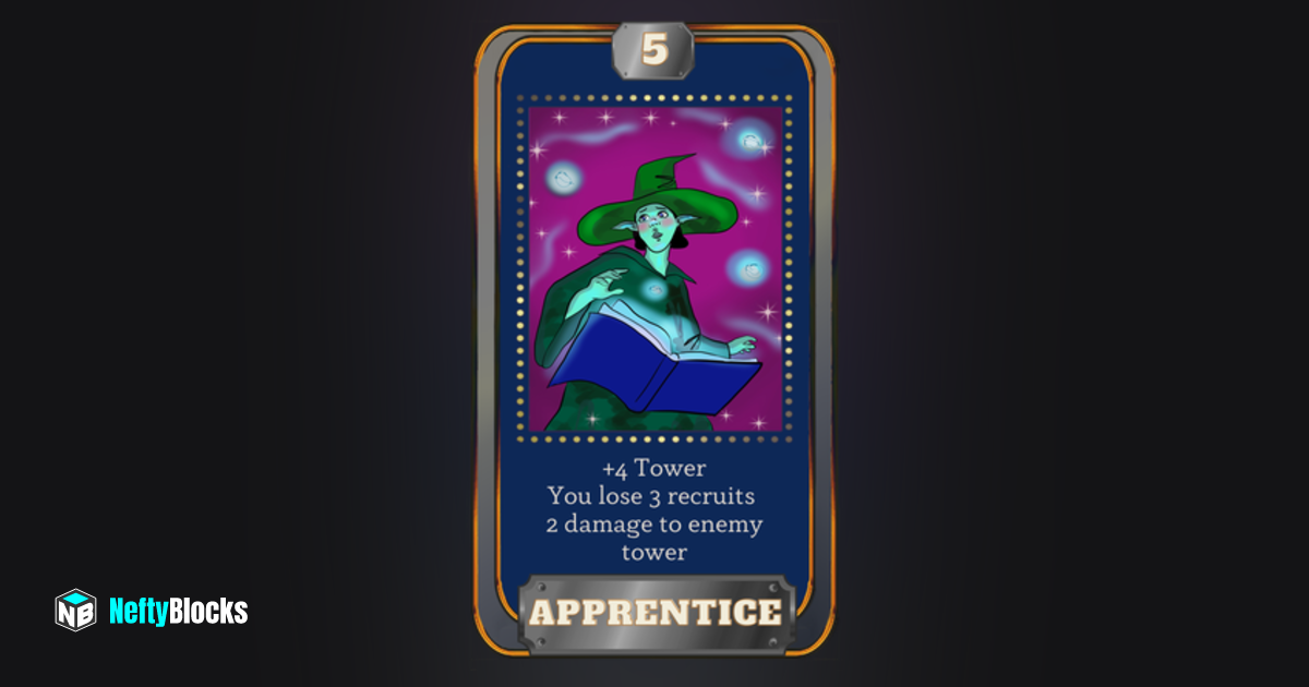 Apprentice | NeftyBlocks | The #1 Trade to Earn NFT Marketplace on WAX