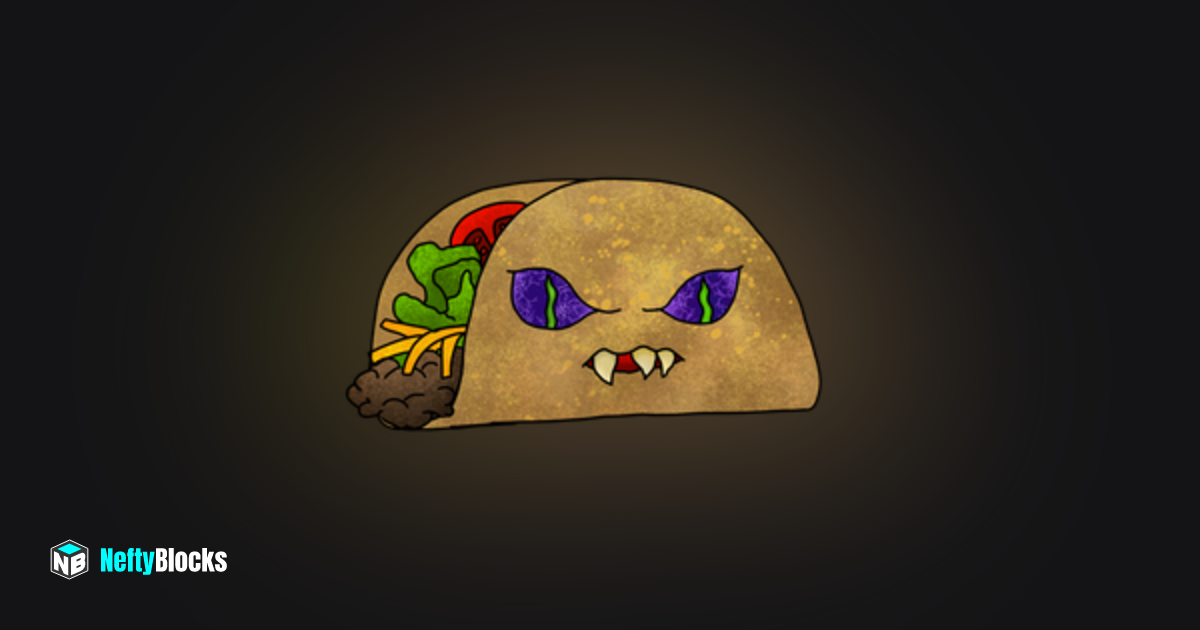Señor Taco | NeftyBlocks | The #1 Trade to Earn NFT Marketplace on WAX