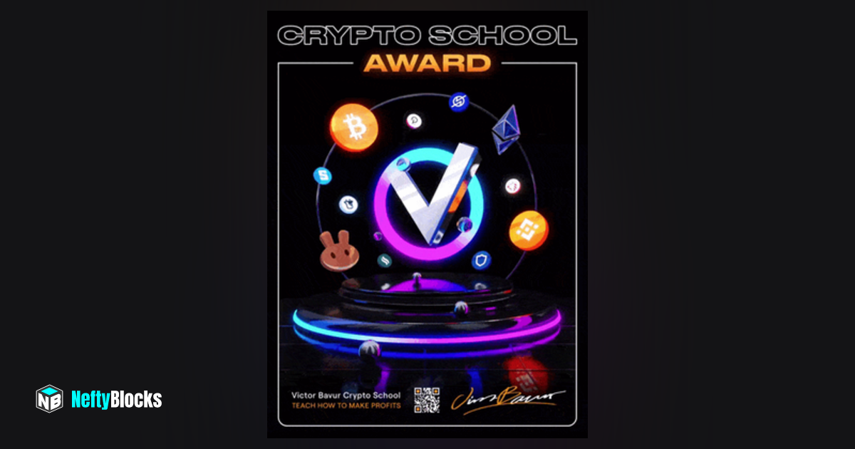CryptoSchool Award #55 | NeftyBlocks | The #1 Trade to Earn NFT Marketplace on WAX
