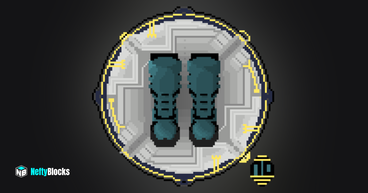 Neth-tek Bounty Hunter Armor Boots | NeftyBlocks | The #1 Trade to Earn ...