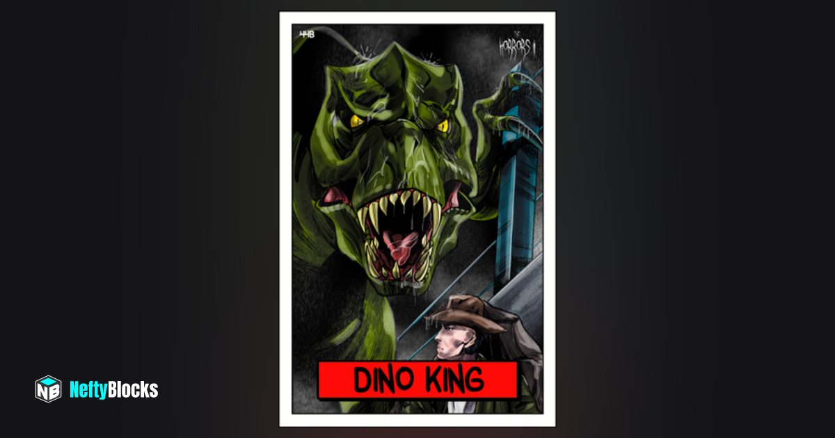Dino King #237 | NeftyBlocks | The #1 Trade to Earn NFT Marketplace on WAX
