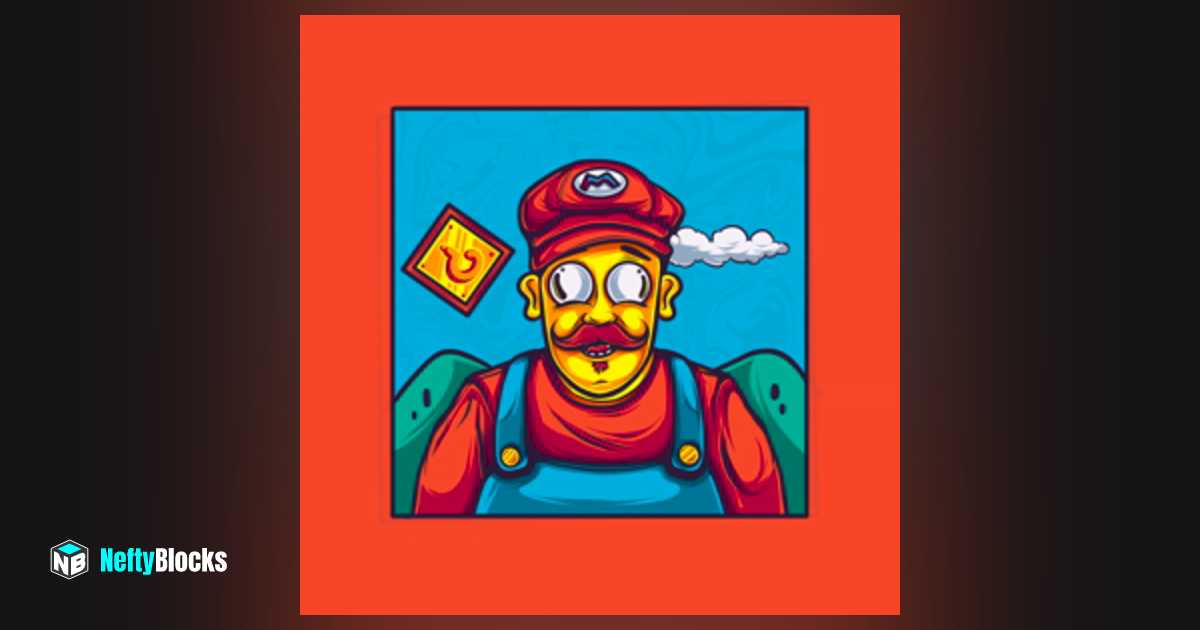 Super 'Stacheio Bro Bro #52 | NeftyBlocks | The #1 Trade to Earn NFT ...