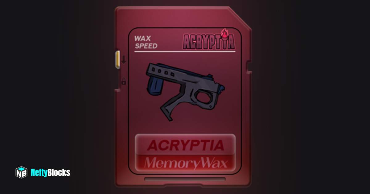 Worn Plasma Gun Memorywax #9 | NeftyBlocks | The #1 Trade to Earn NFT ...