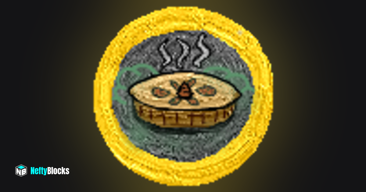 Fresh Steaming Dung Pie #138 | NeftyBlocks | The #1 Trade to Earn NFT ...