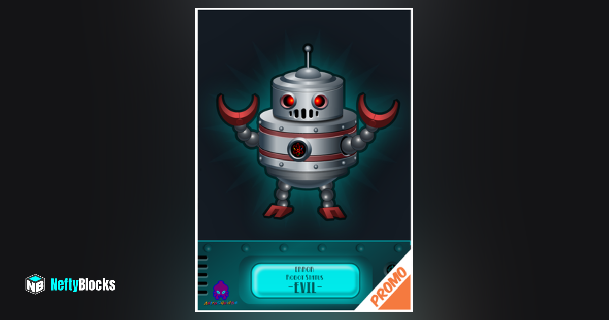 Robot #57 | NeftyBlocks | The #1 Trade to Earn NFT Marketplace on WAX