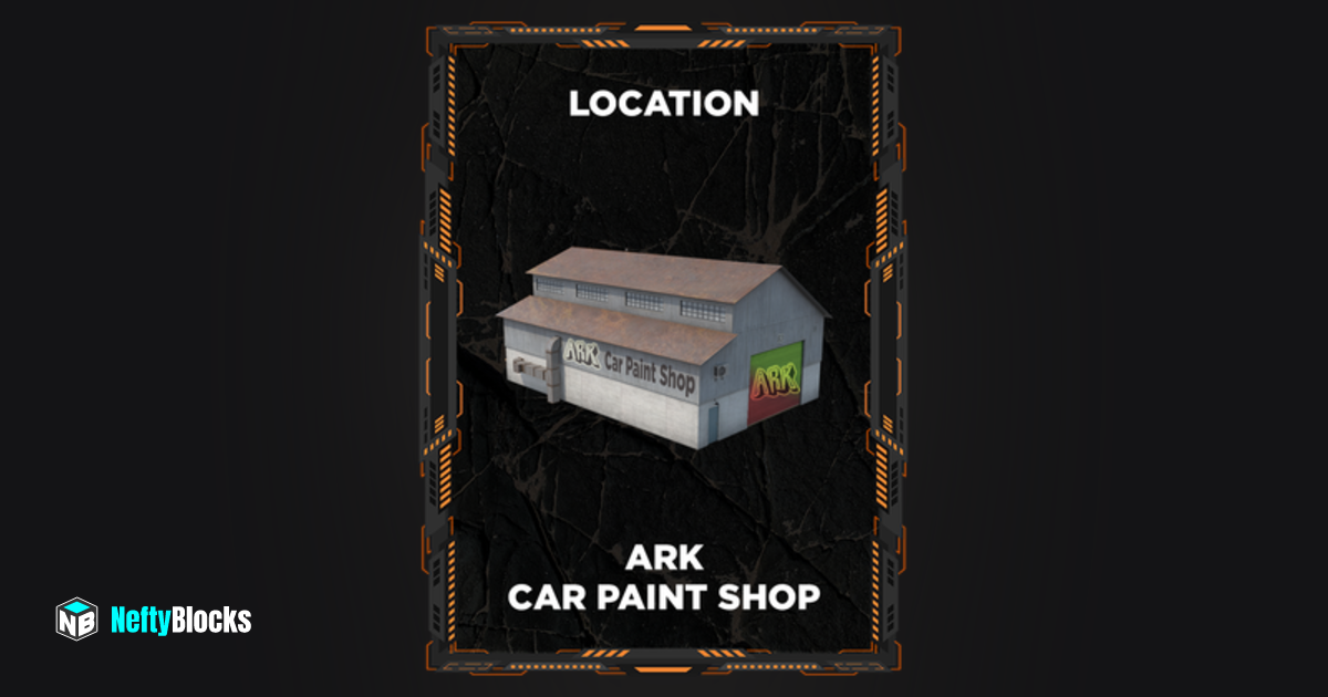 Ark Car Paint Shop #276 | NeftyBlocks | The #1 Trade to Earn NFT ...