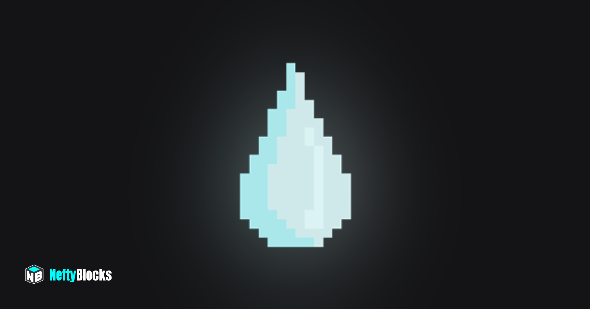 Crystalized Tears of a Healing Sprite #273 | NeftyBlocks | The #1 Trade ...