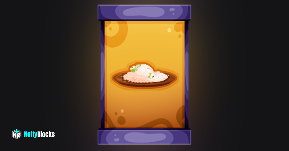 Rice with Bamboo #61430 | NeftyBlocks | The #1 Trade to Earn NFT ...