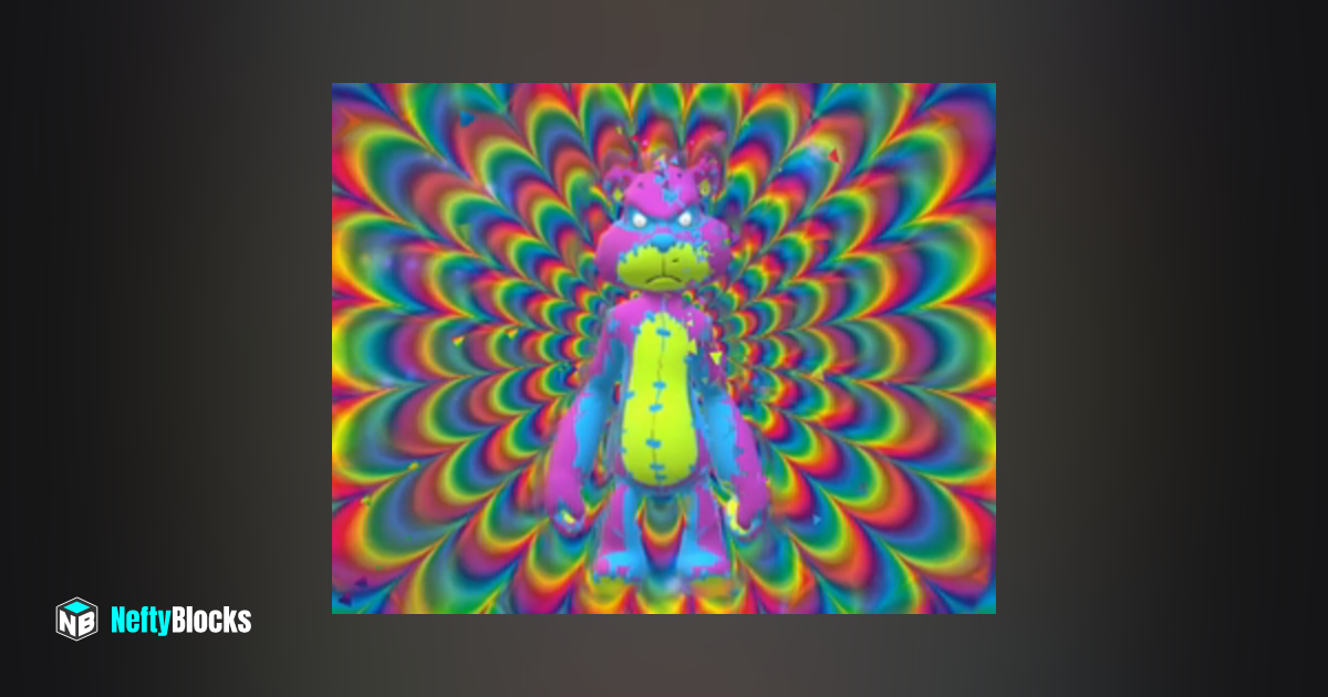 DON'T CARE 2.O LSD BEAR #23 | NeftyBlocks | The #1 Trade to Earn NFT ...