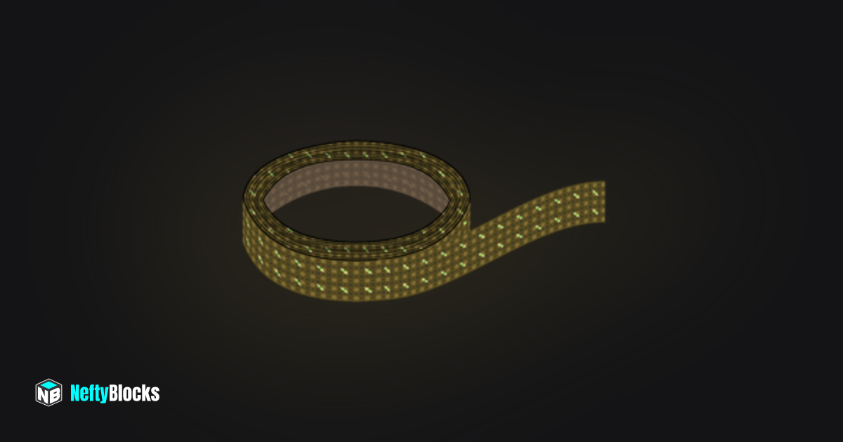 Legendary Marker Tape | NeftyBlocks | The #1 Trade to Earn NFT ...