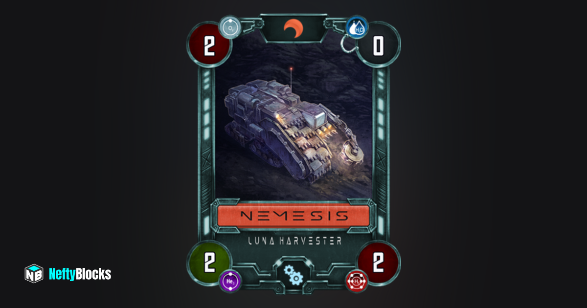 Nemesis #633 | NeftyBlocks | The #1 Trade to Earn NFT Marketplace on WAX