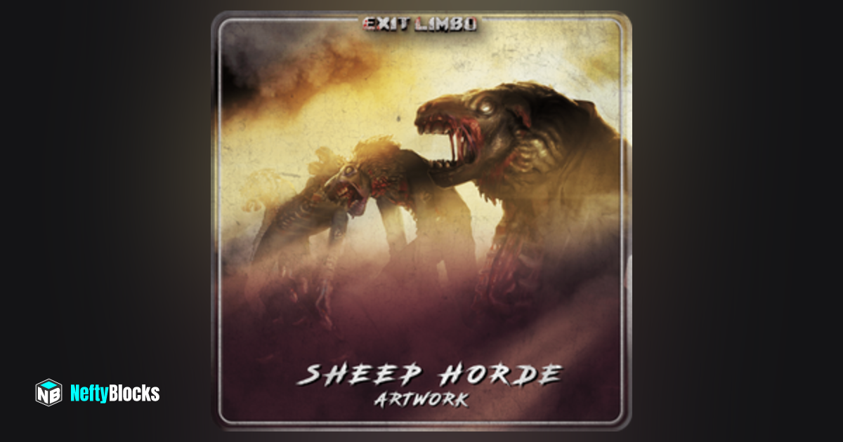 Sheep Horde #439 | NeftyBlocks | The #1 Trade to Earn NFT Marketplace ...