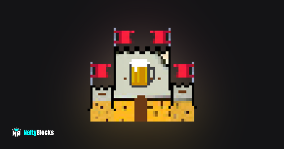 beer castle | NeftyBlocks | The #1 Trade to Earn NFT Marketplace on WAX