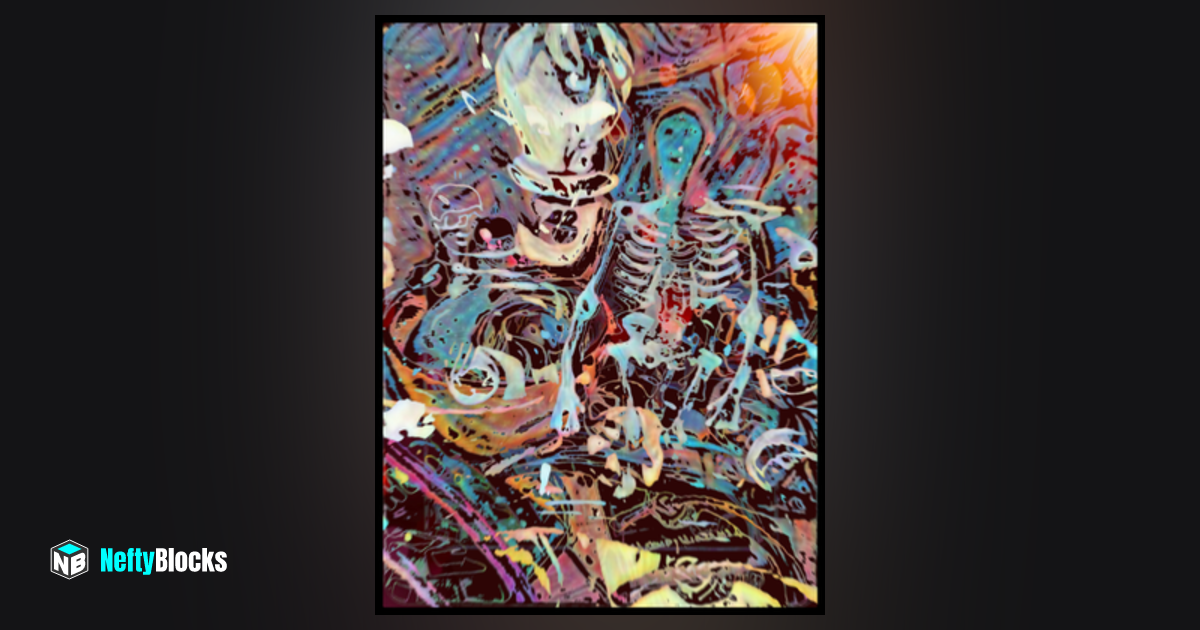 Skeleton Psy #17 | NeftyBlocks | The #1 Trade to Earn NFT Marketplace ...