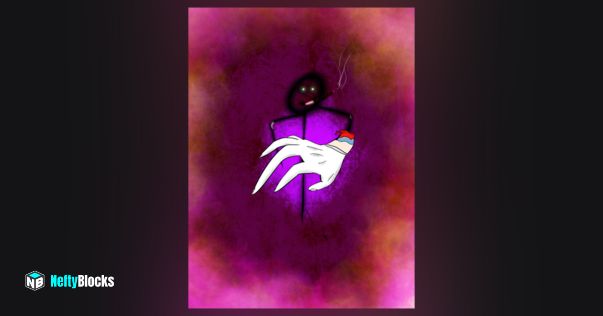 Stick Man Aura | NeftyBlocks | The #1 Trade to Earn NFT Marketplace on WAX