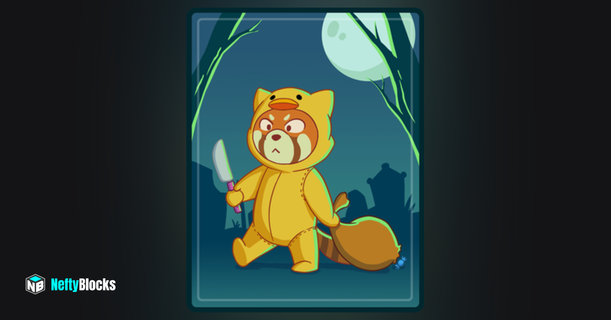 Stabby Panda #122 | NeftyBlocks | The #1 Trade to Earn NFT Marketplace ...