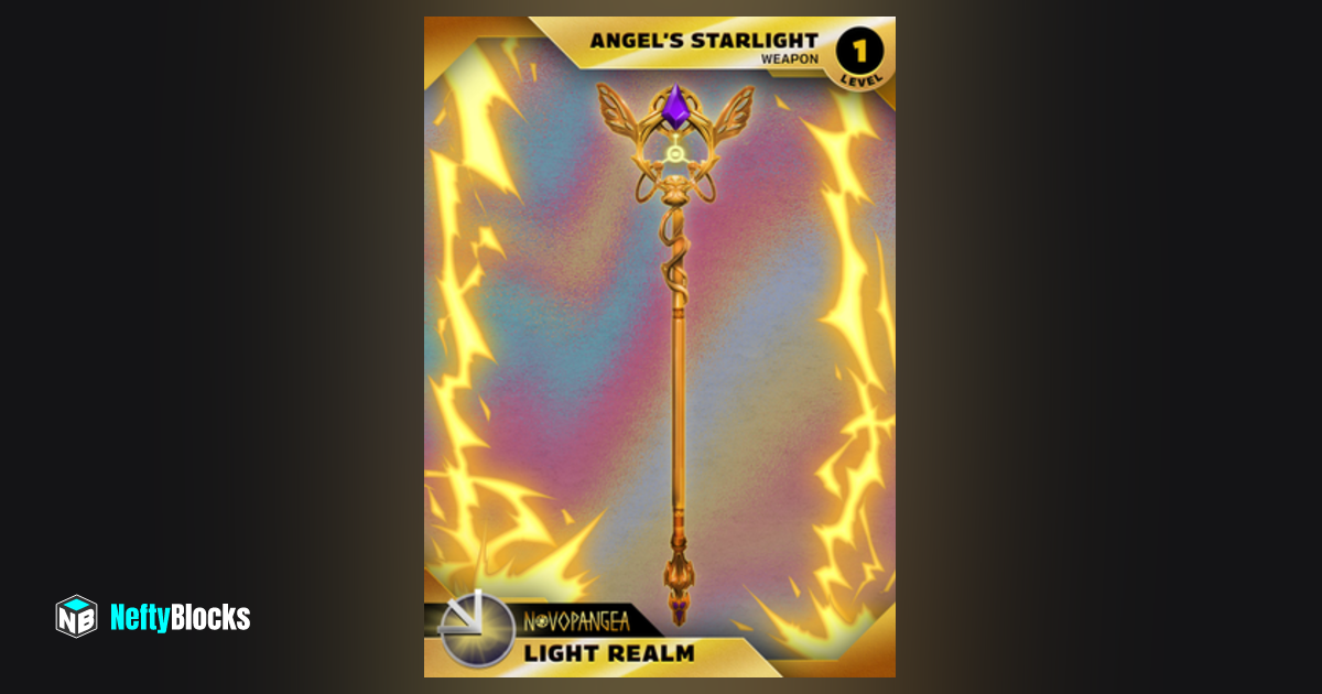 Angel's Starlight #1 | NeftyBlocks | The #1 Trade to Earn NFT ...