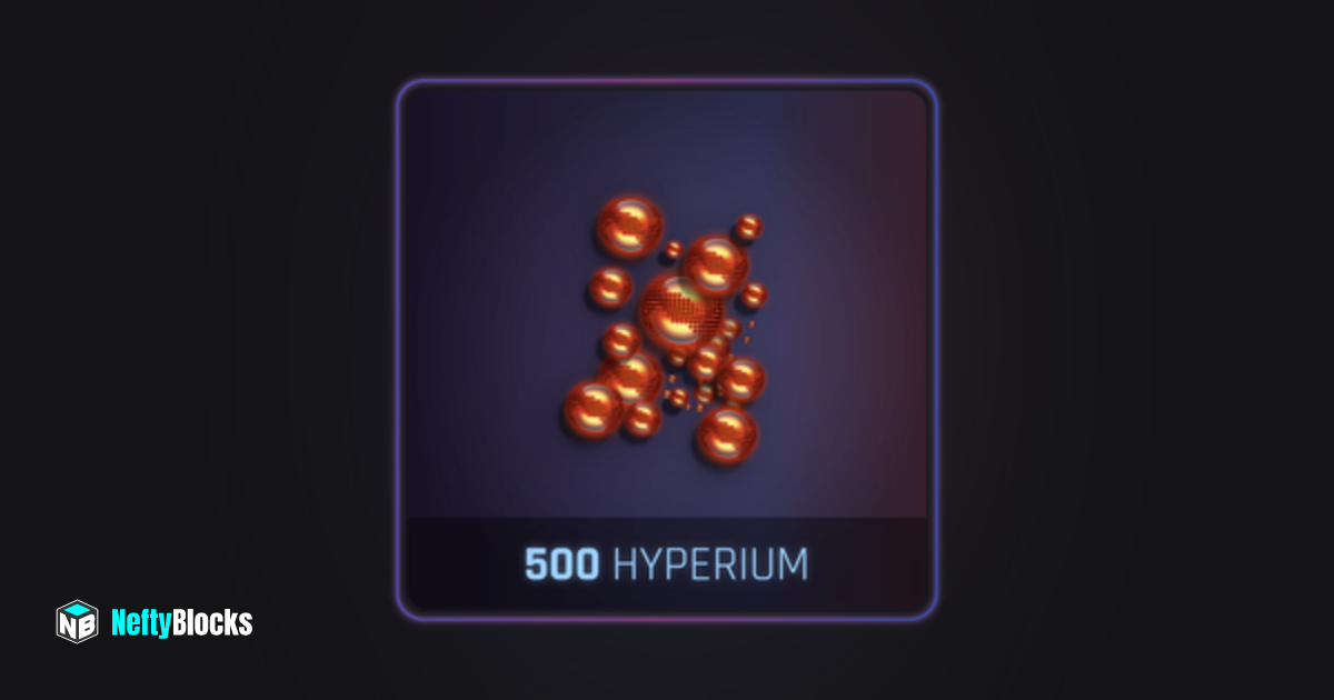 Hyperium - Small #193 | NeftyBlocks | The #1 Trade to Earn NFT ...