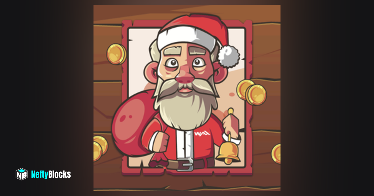 WAX Santa 2021 #6992 | NeftyBlocks | The #1 Trade to Earn NFT ...