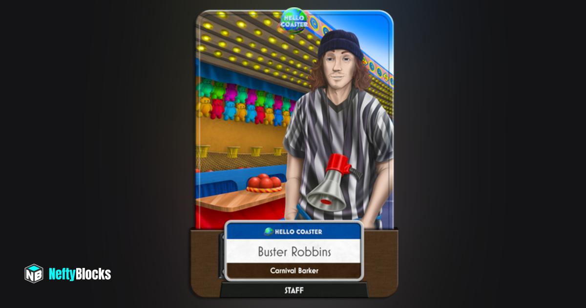 Buster Robbins #5 | NeftyBlocks | The #1 Trade to Earn NFT Marketplace ...