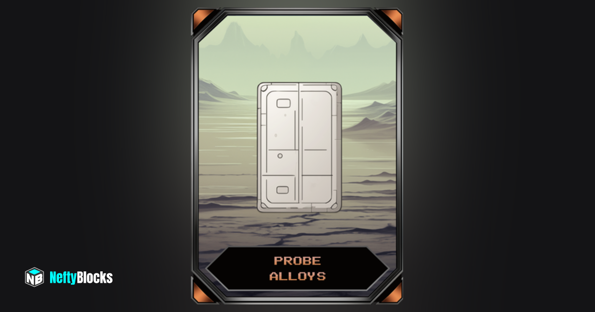 Probe Alloys #3204 | NeftyBlocks | The #1 Trade to Earn NFT Marketplace ...