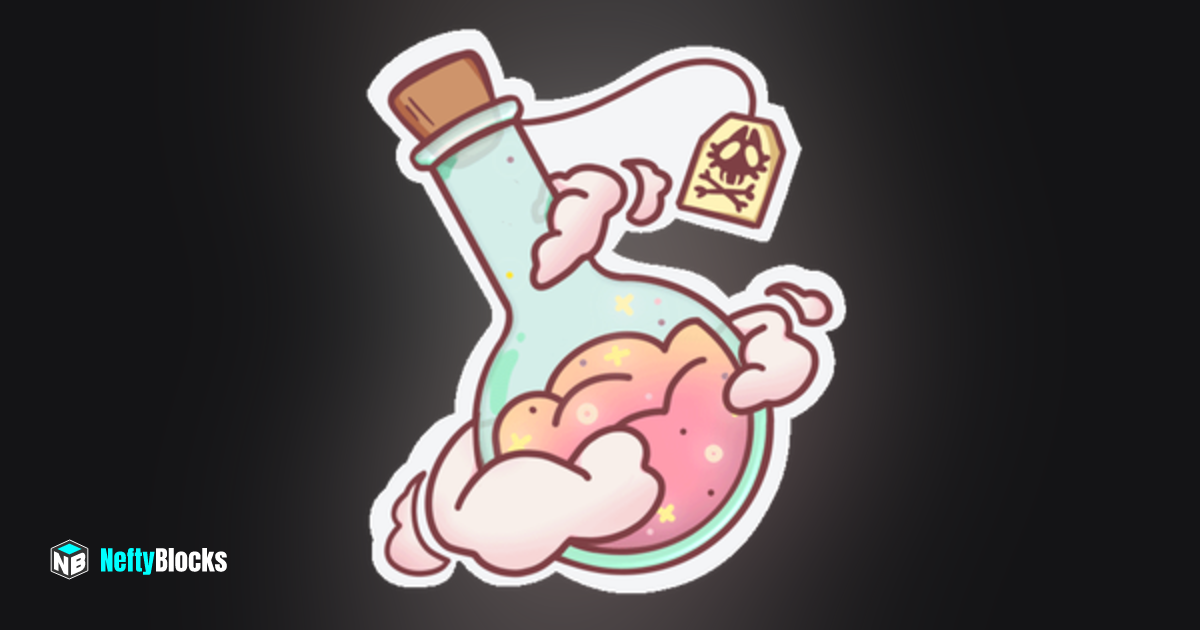 Morphing Potion Sticker #936 | NeftyBlocks | The #1 Trade to Earn NFT ...