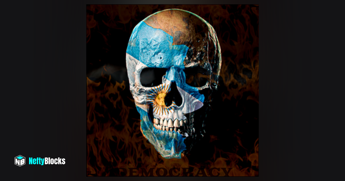 ARGENTINA Democracy #1 (HD) #3 | NeftyBlocks | The #1 Trade to Earn NFT ...