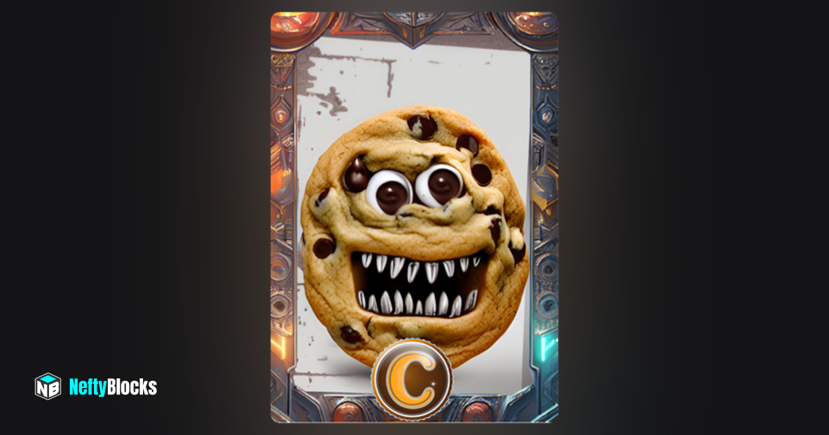 Crazy Cookie #7 | NeftyBlocks | The #1 Trade to Earn NFT Marketplace on WAX