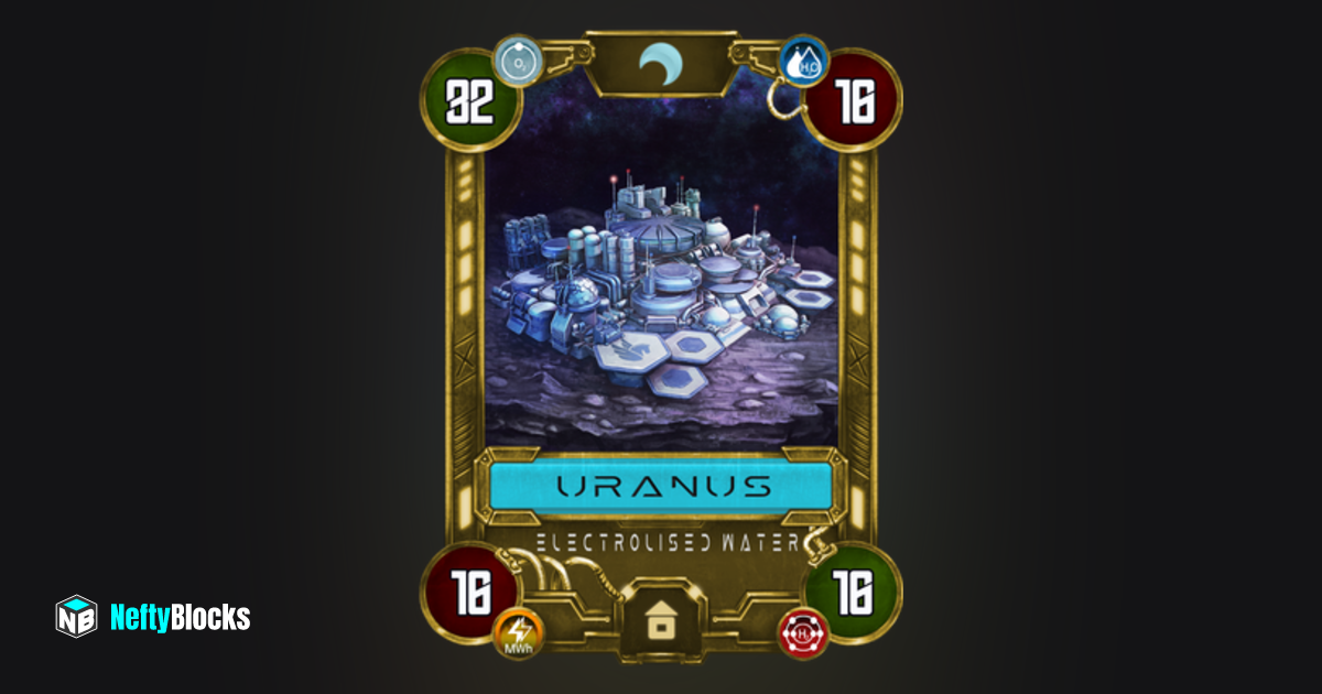 Uranus #38 | NeftyBlocks | The #1 Trade to Earn NFT Marketplace on WAX