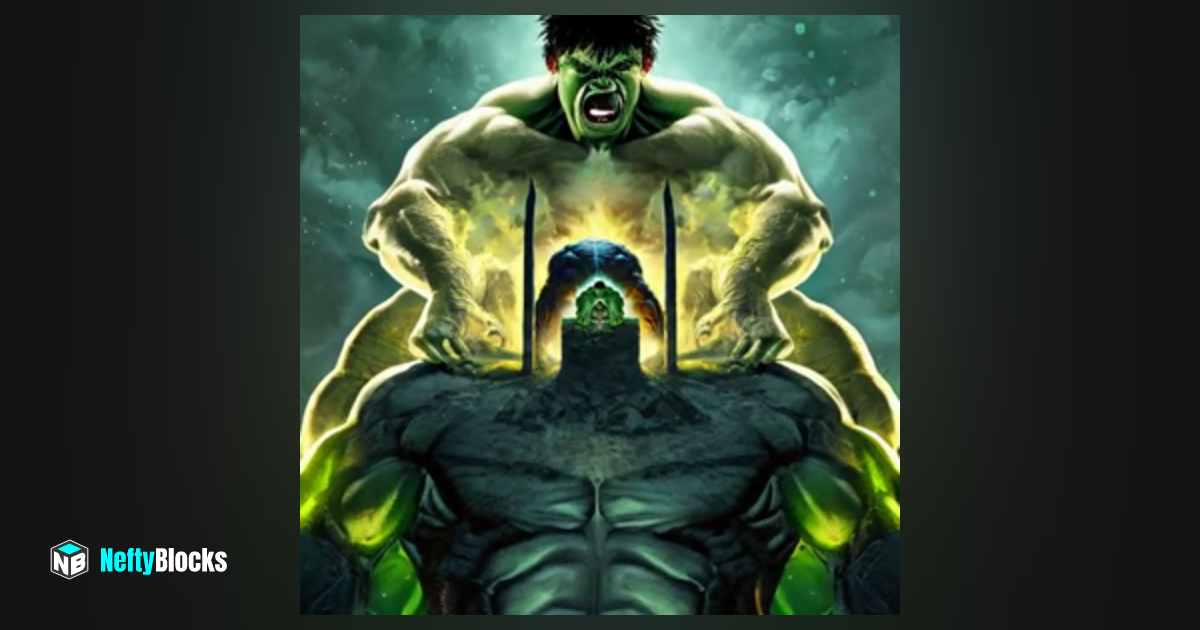 Heroes - Incredible Hulk LE 01 | NeftyBlocks | The #1 Trade to Earn NFT ...