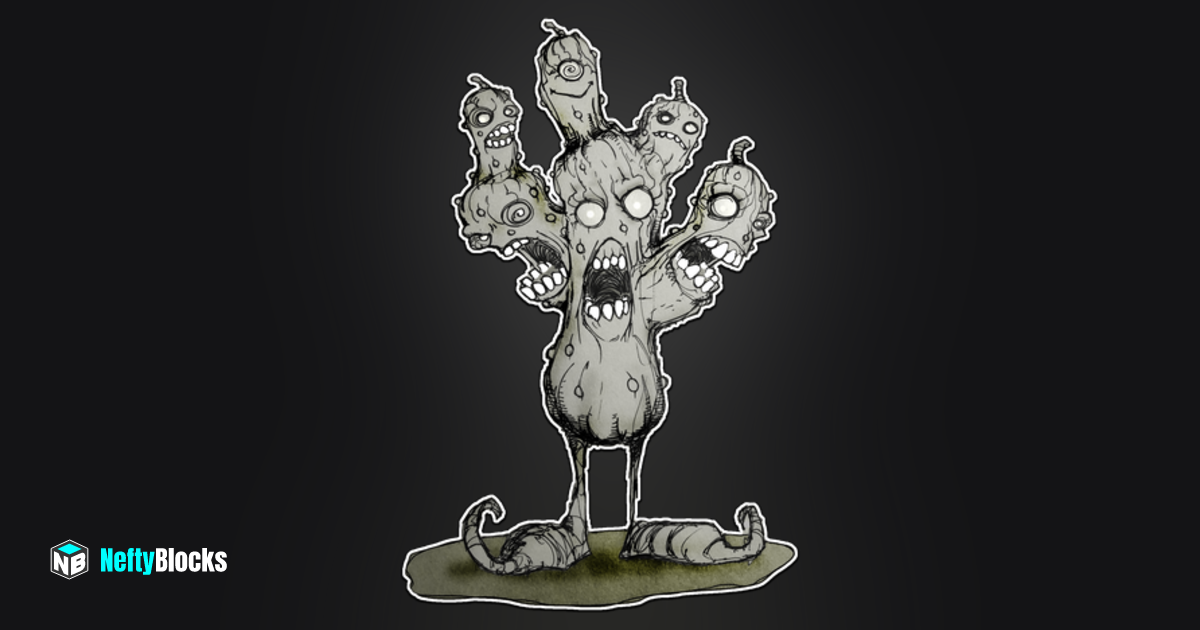 Monstrosity Zickle #77 | NeftyBlocks | The #1 Trade to Earn NFT ...