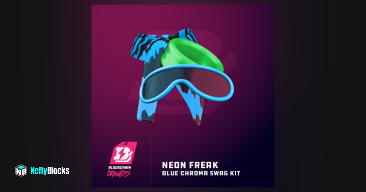 Neon Chroma #24 | NeftyBlocks | The #1 Trade to Earn NFT Marketplace on WAX