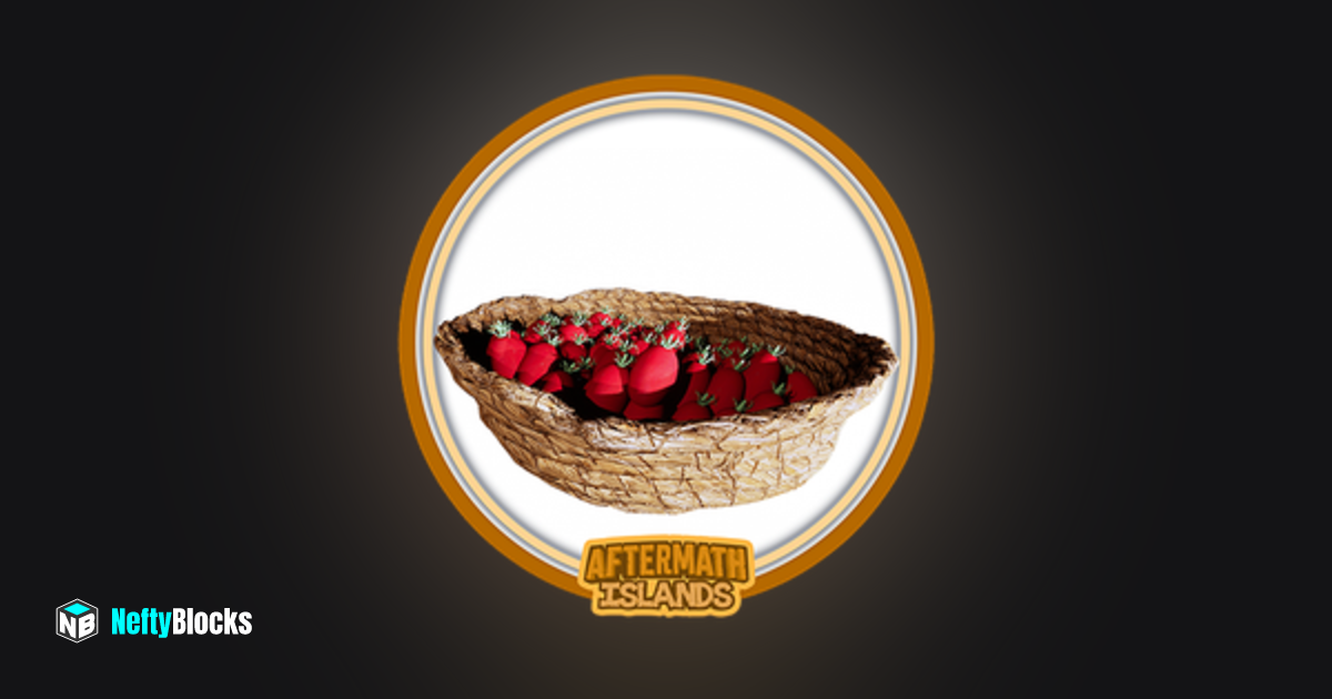 Cherry Tomato Basket | NeftyBlocks | The #1 Trade to Earn NFT ...