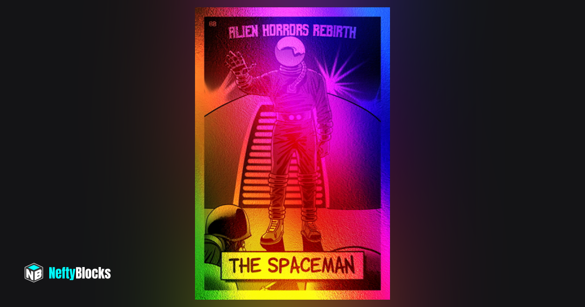 The Spaceman #5 | NeftyBlocks | The #1 Trade to Earn NFT Marketplace on WAX