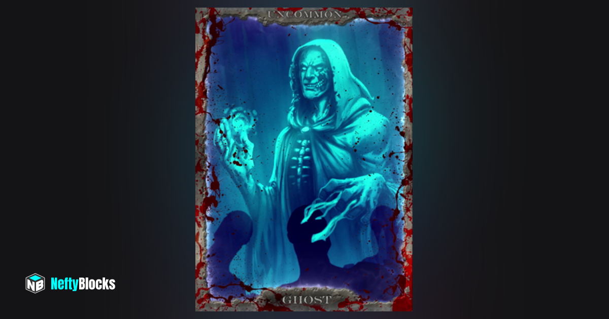 Ghost - Uncommon #245 | NeftyBlocks | The #1 Trade to Earn NFT ...