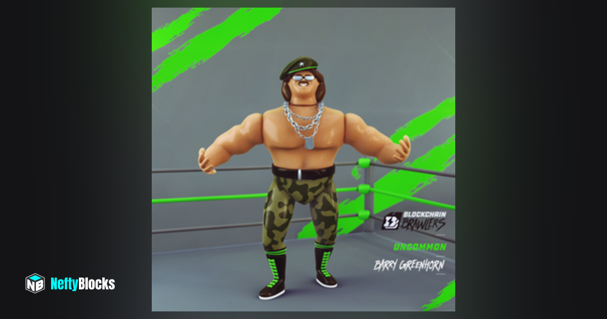 Barry "Military Muscle" Greenhorn #79 | NeftyBlocks | The #1 Trade to ...